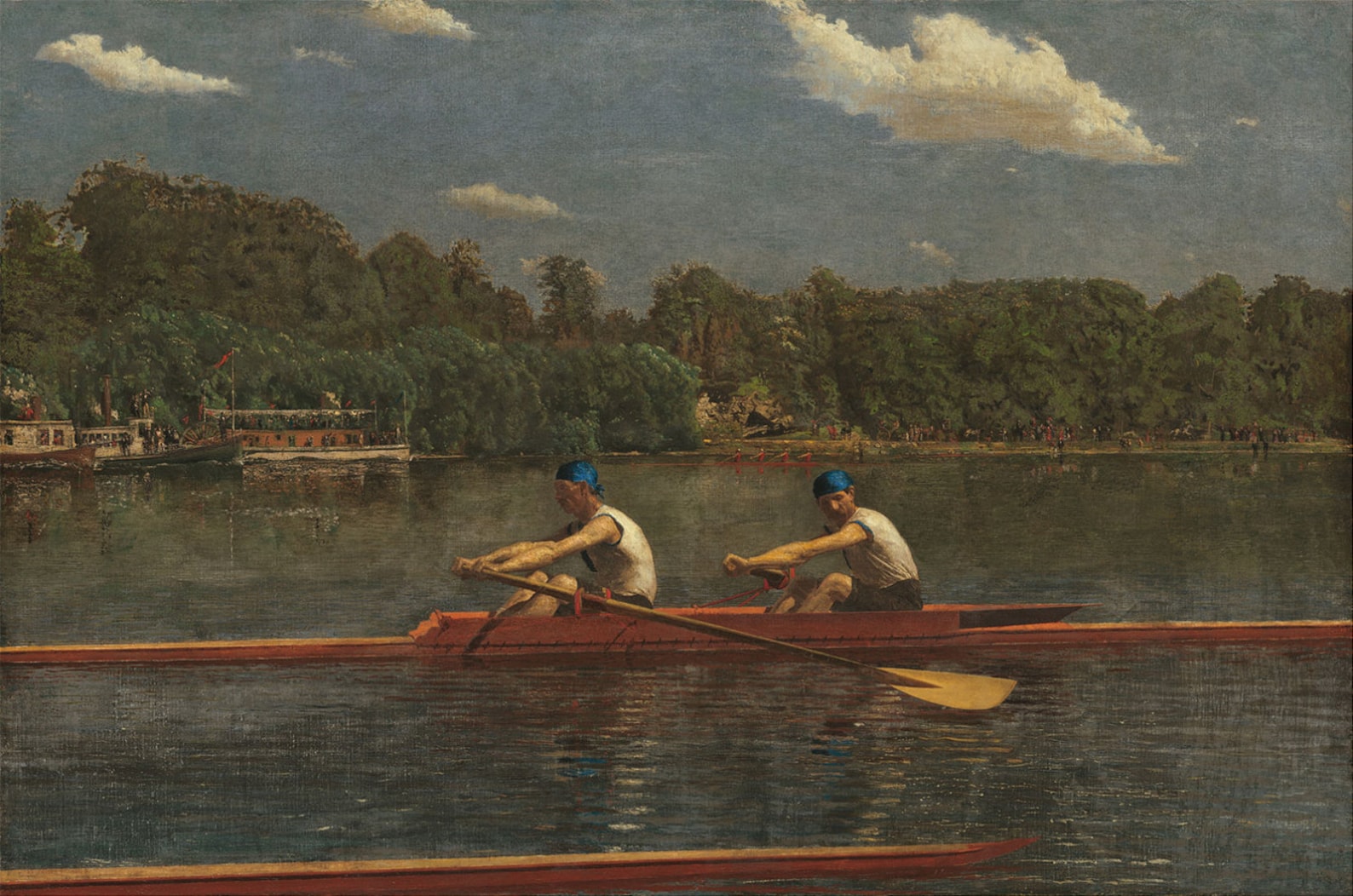 Thomas Eakins : The Biglin Brothers Racing 1872 | Etsy