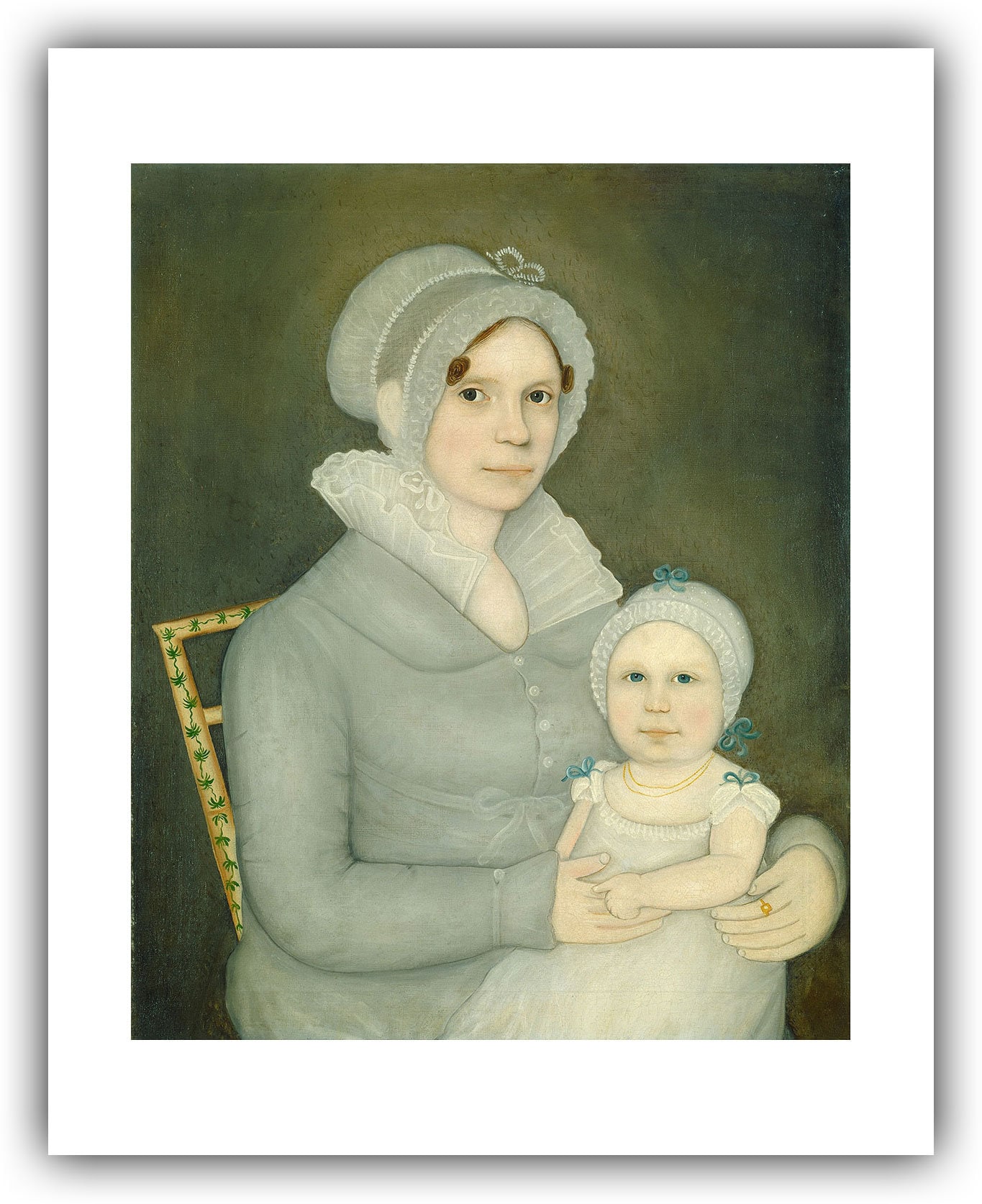 Frederick W. Mayhew : Mrs. John Harrisson and Daughter (c. 1823 ...