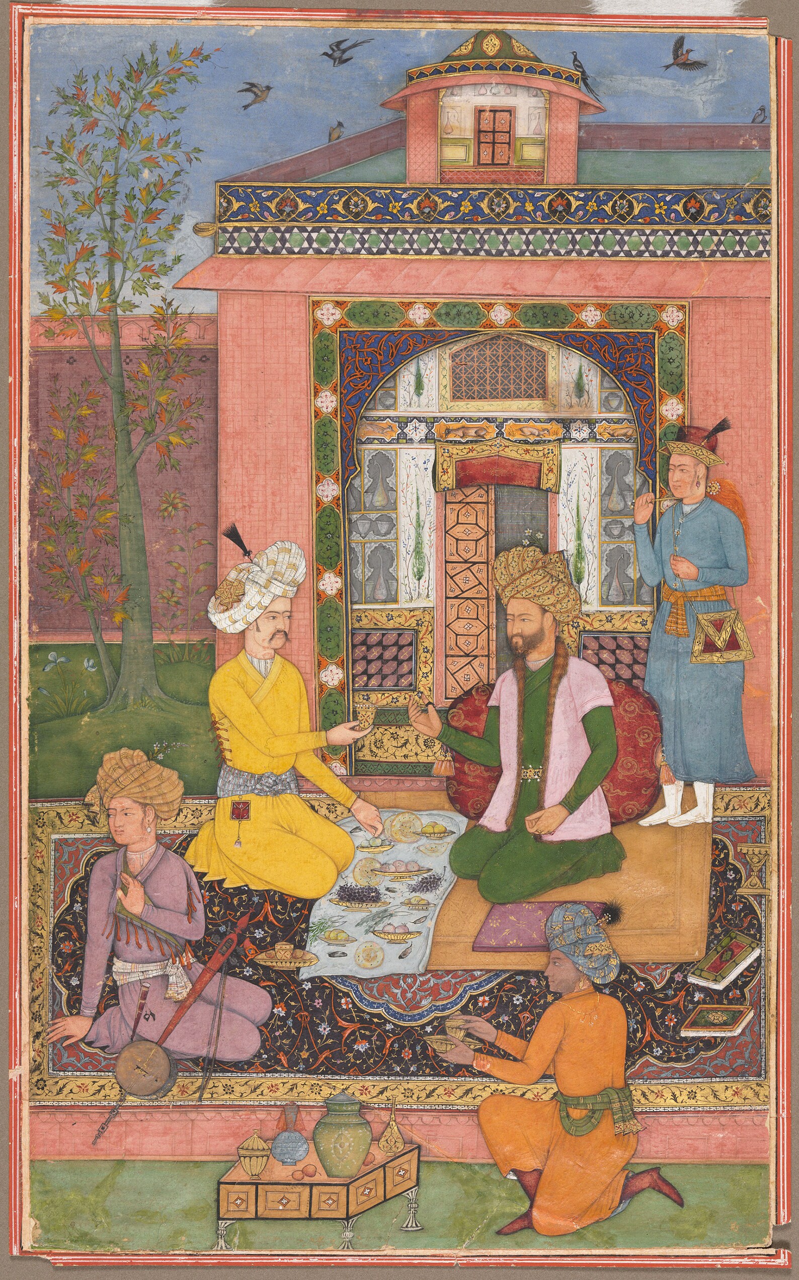 Muhammad Ali : A Feast in a Pavilion Setting c. 1620 - Etsy