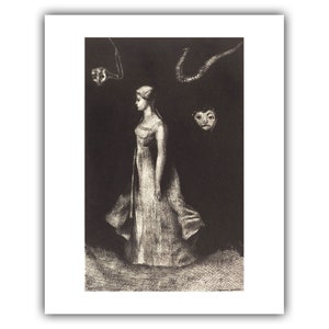Odilon Redon : Hantise Obsession 1894 Giclee | Etsy