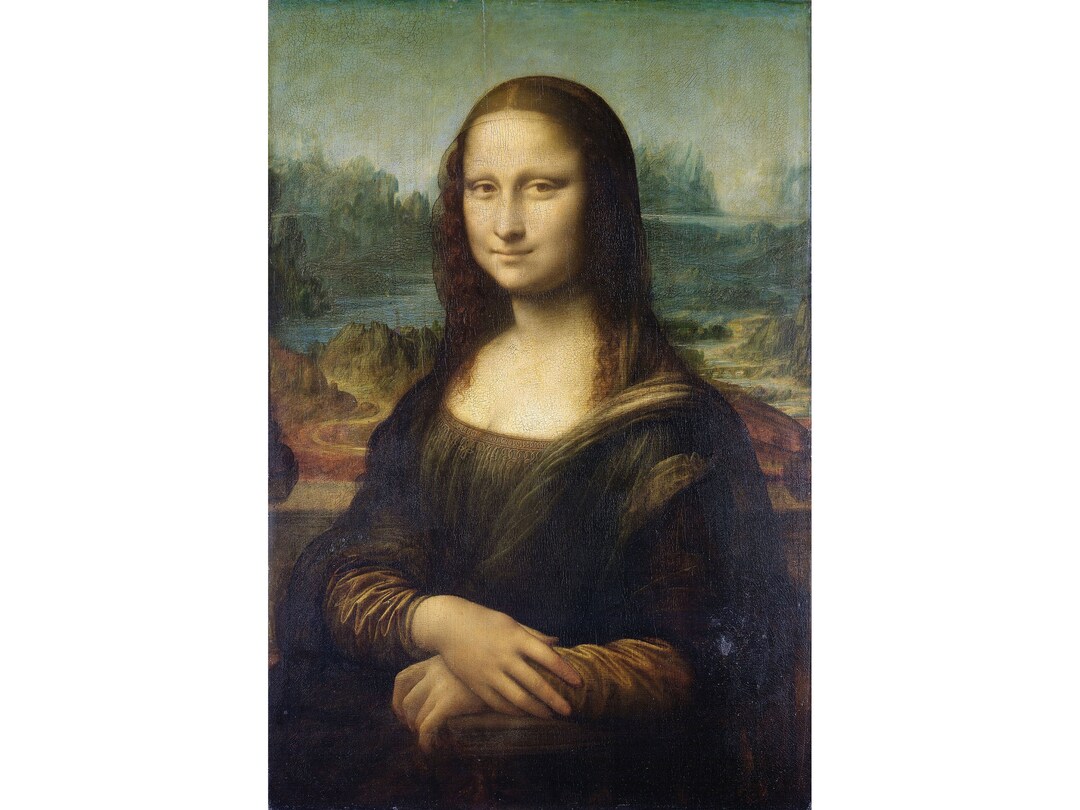 Leonardo Da Vinci : Mona Lisa (c. 1503-1506) - Giclee Fine Art Print - Etsy