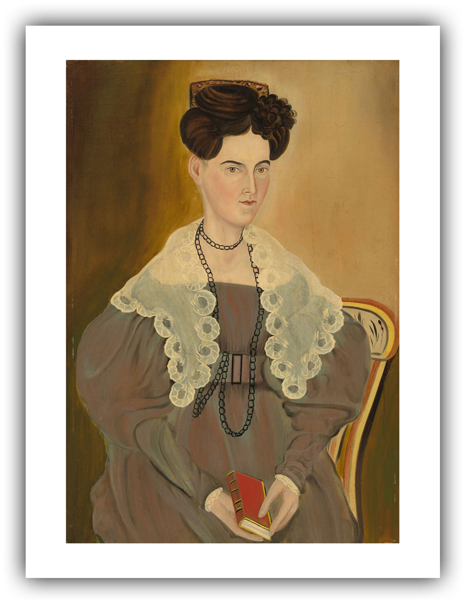 Asahel Powers : Hannah Fisher Stedman 1833 Giclee Fine Art - Etsy