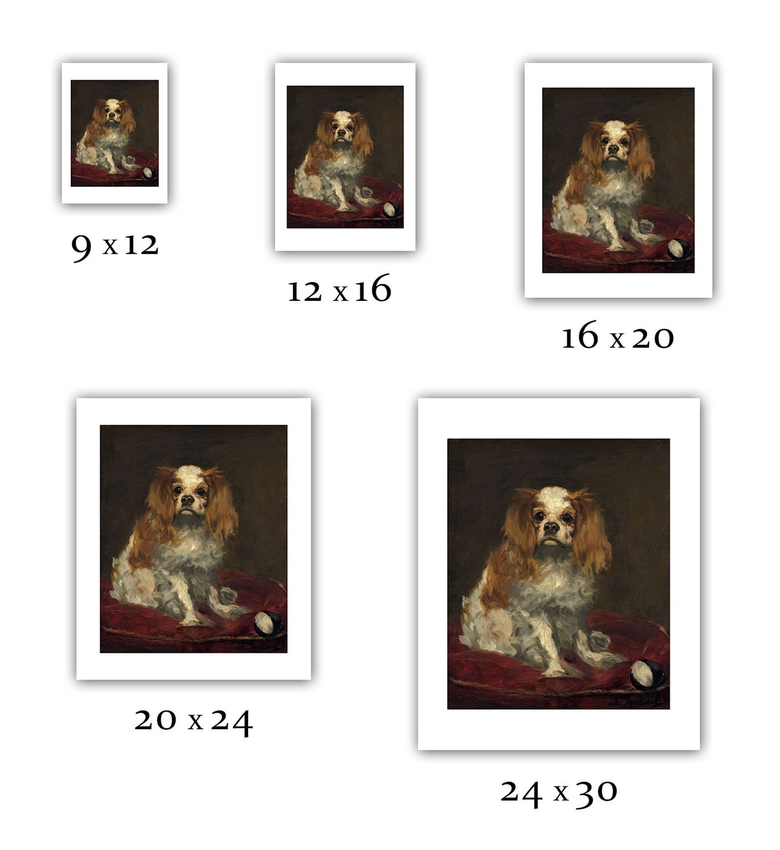 Edouard Manet : A King Charles Spaniel c. 1866 Giclee Fine - Etsy Edouard Manet : A King Charles Spaniel c. 1866 Giclee Fine - Etsy
