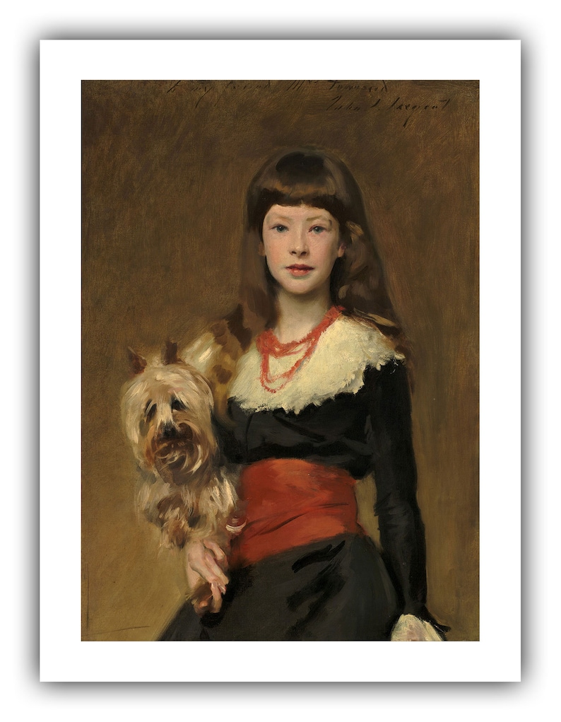 John Singer Sargent : Miss Beatrice Townsend 1882 Giclee - Etsy