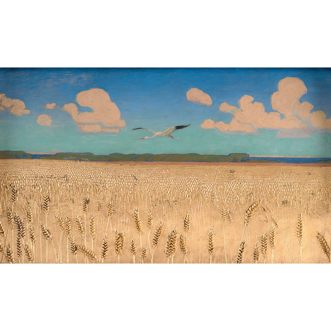 Harald Slott-moller : Danish Landscape (1891) - Giclee Fine Art Print ...