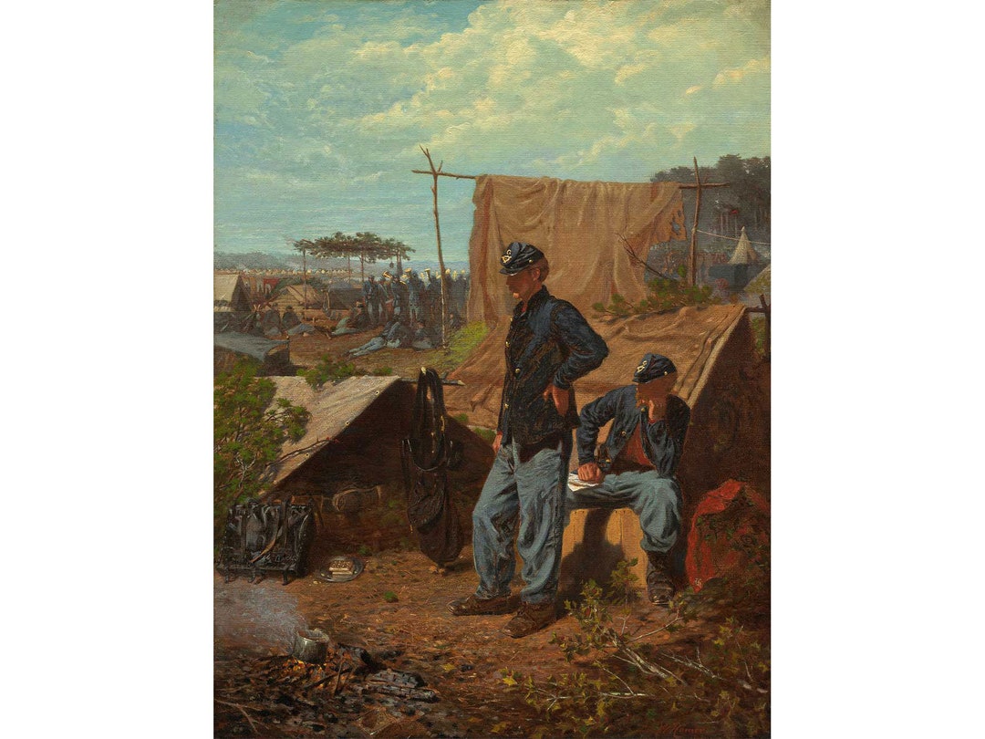 Winslow Homer : Home, Sweet Home (c. 1863) - Giclee Fine Art Print - Etsy