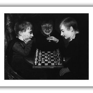 John Opie : the Game of Chess (1790-1799) - Giclee Fine Art Print - Etsy
