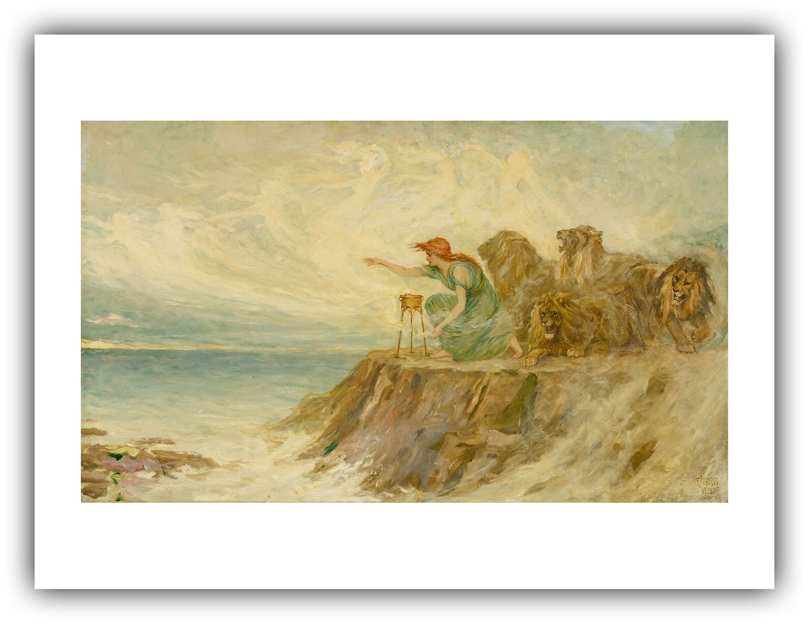 Frederick Stuart Church : Circe (1910) - Giclee Fine Art Print - Etsy