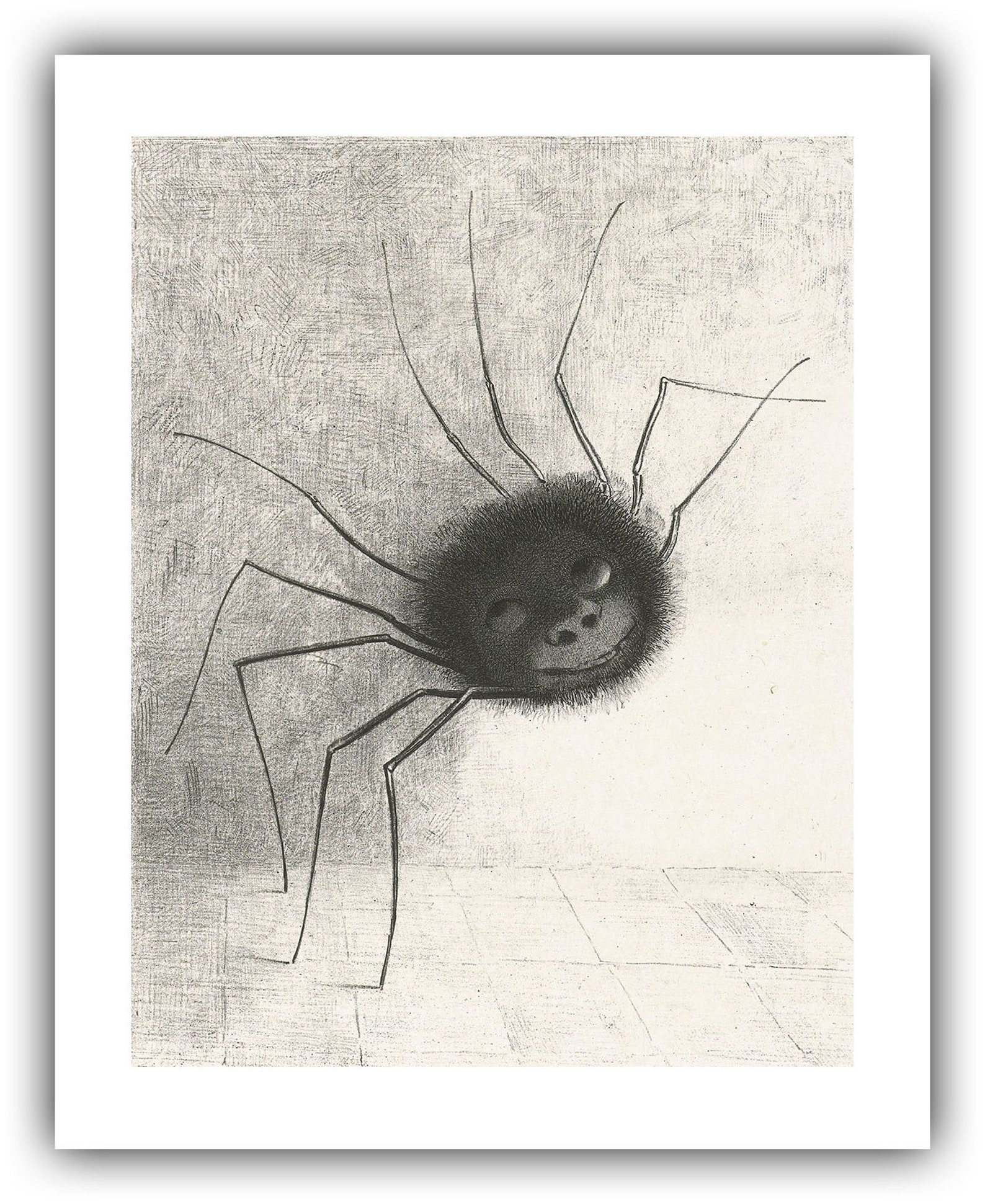 Odilon Redon : the Spider (1887) - Giclee Fine Art Print - Etsy