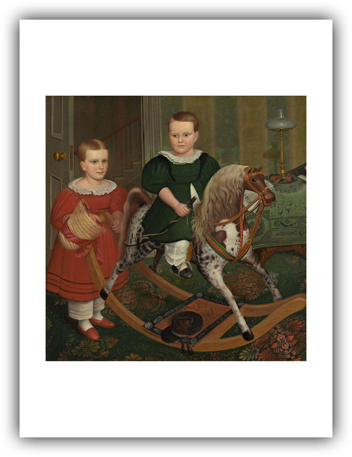 Robert Peckham : the Hobby Horse (c.1840) - Giclee Fine Art Print - Etsy