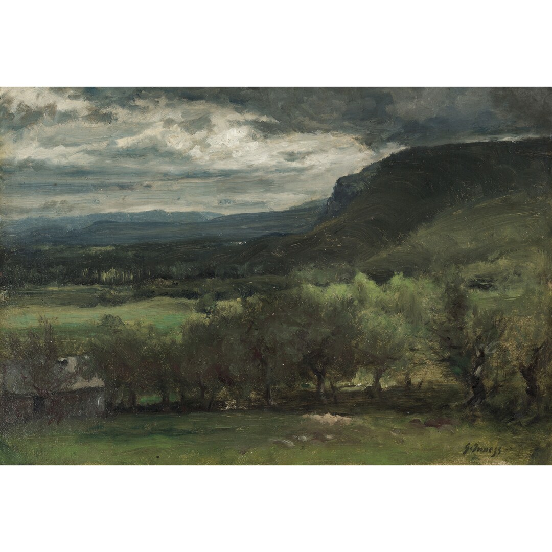 George Inness : Montclair, New Jersey (c. 1878) - Giclee Fine Art Print ...