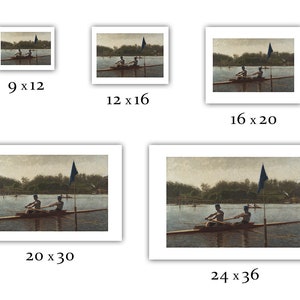 Thomas Eakins : the Biglin Brothers Turning the Stake (1873) - Giclee Fine Art Print - Etsy