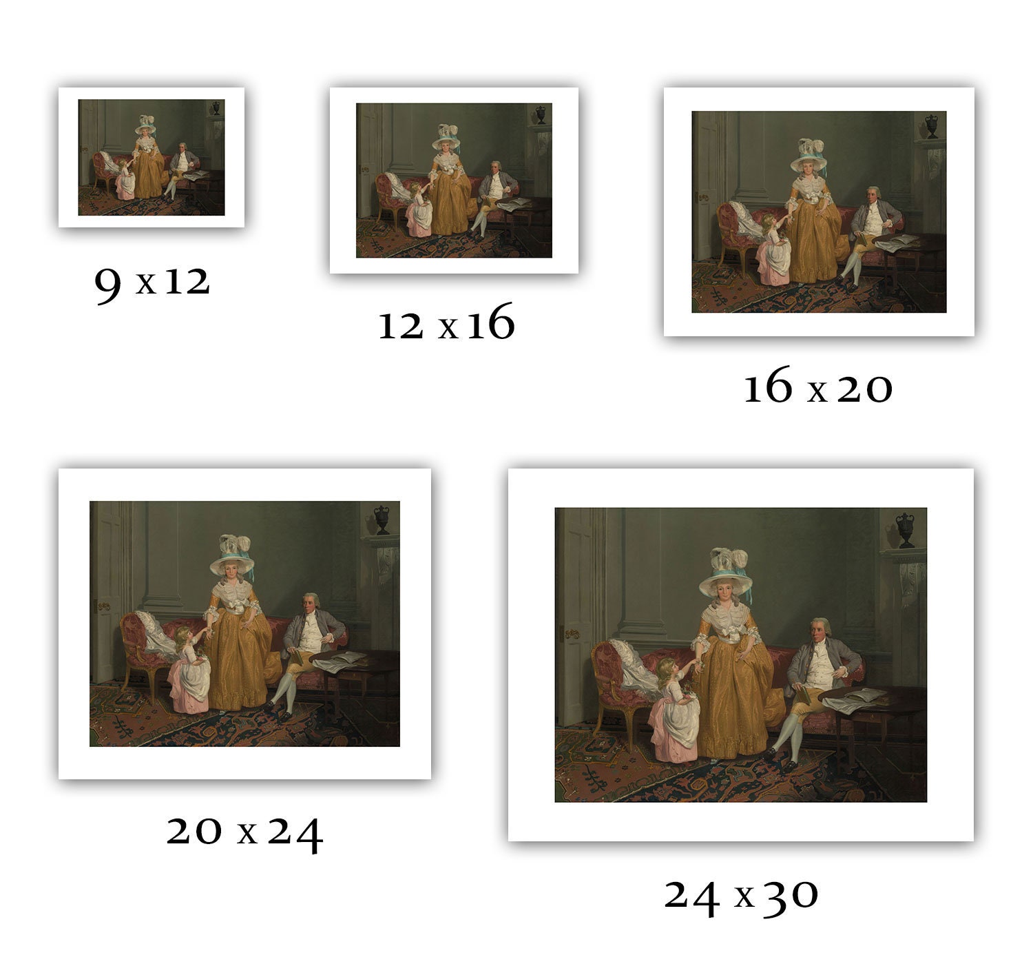 Francis Wheatley : the Saithwaite Family (c. 1785) - Giclee Fine Art ...