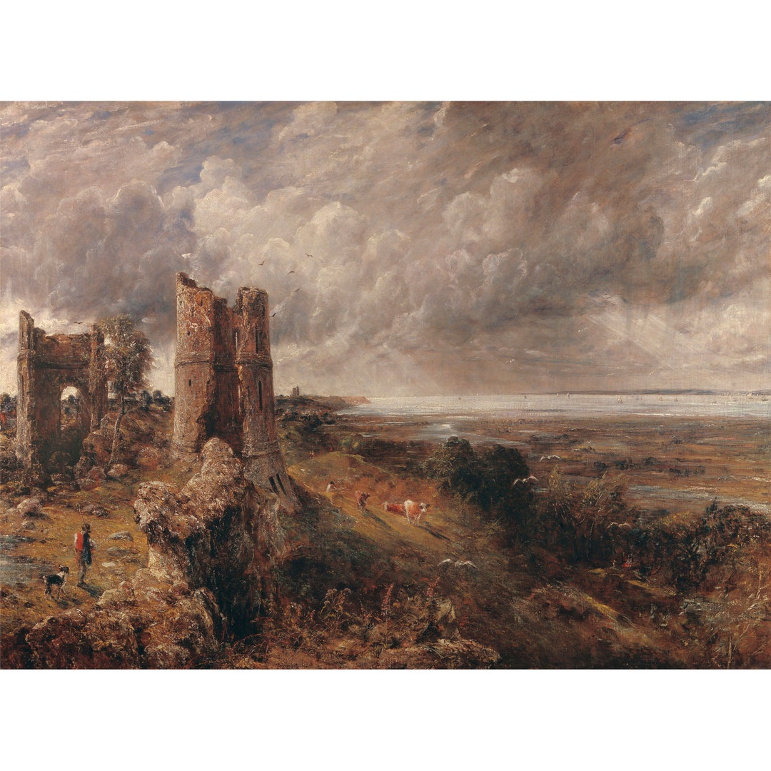 John Constable : Hadleigh Castle, the Mouth of the Thames—morning After ...