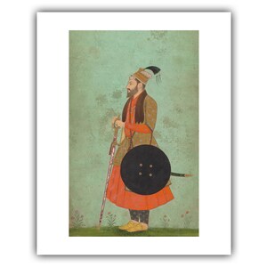 Indian Art : Portrait of Prince Murad Baksh c. | Etsy