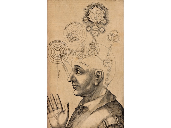 Robert Fludd : the Spiritual Mind 1617 Giclee Fine Art | Etsy