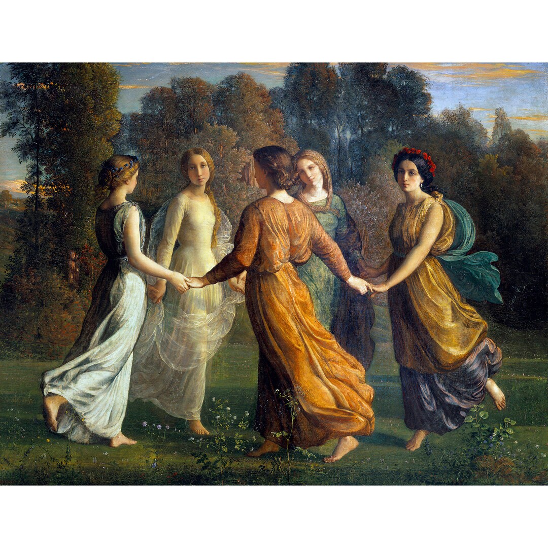 Louis Janmot : the Poem of the Soul - Sun Rays (1800s) - Giclee Fine ...
