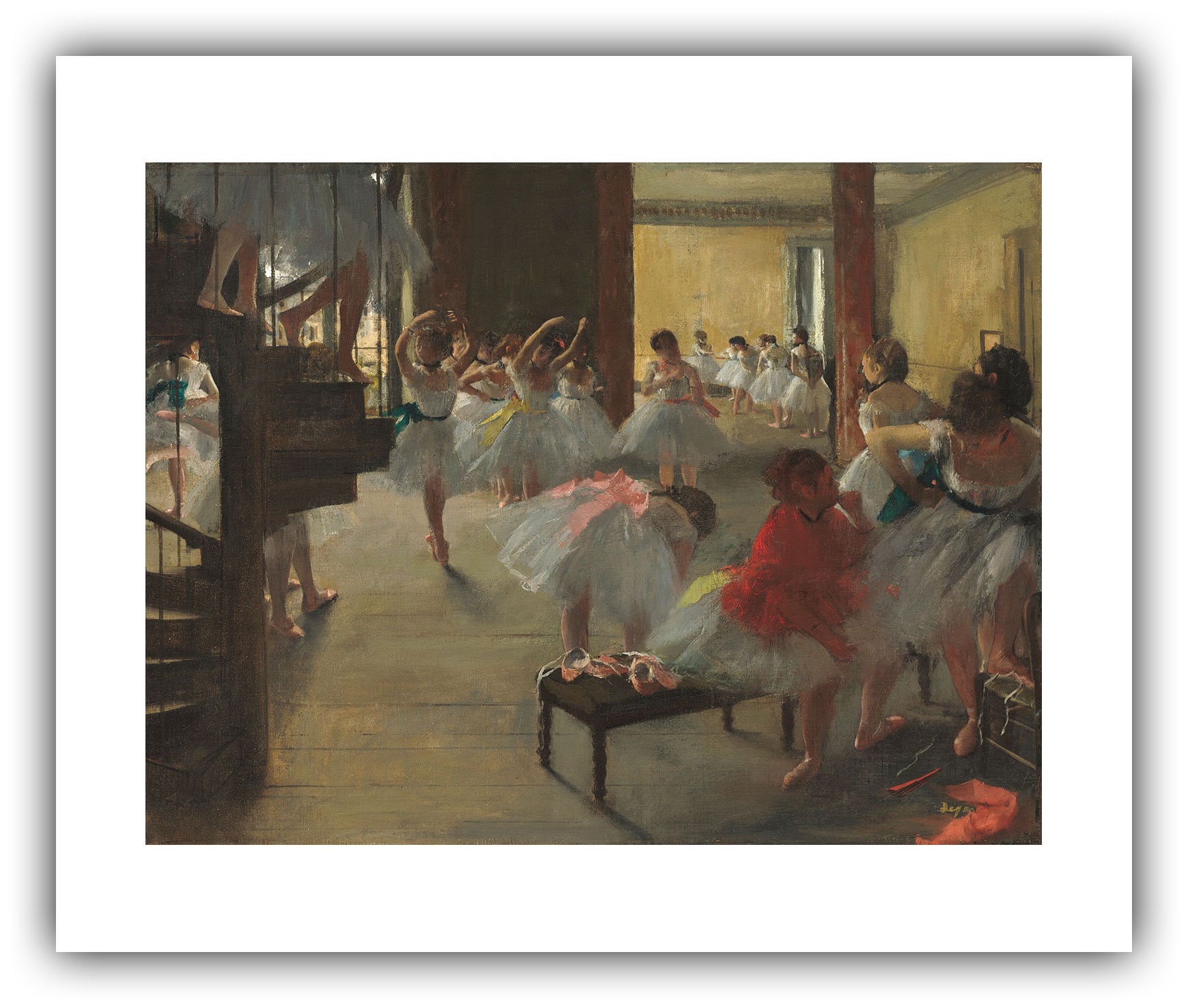 Edgar Degas : The Dance Class c. 1873 Giclee | Etsy