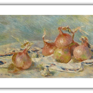 Pierre-auguste Renoir : Onions (1881) - Giclee Fine Art Print - Etsy