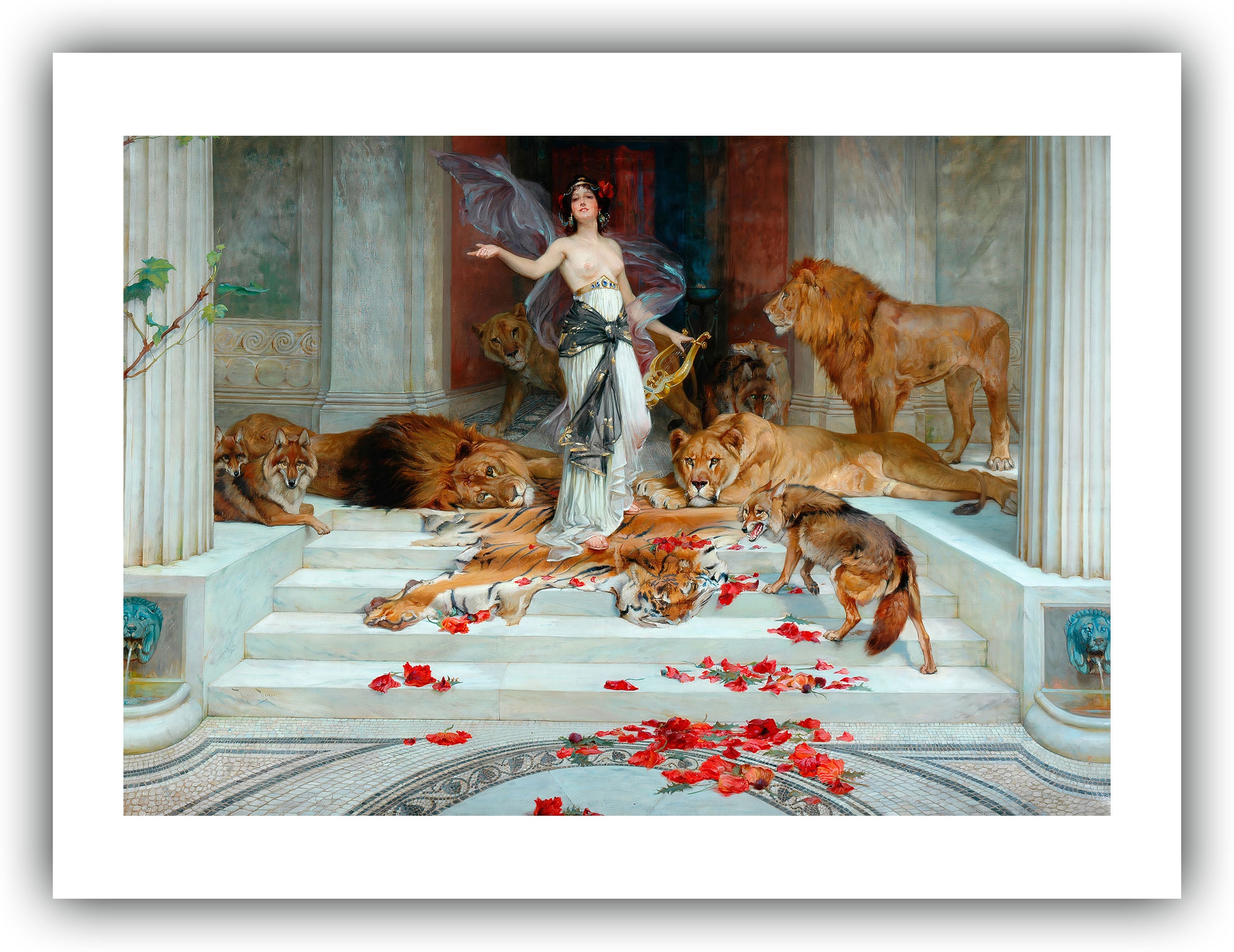 Wright Barker : Circe (c. 1889) - Giclee Fine Art Print - Etsy