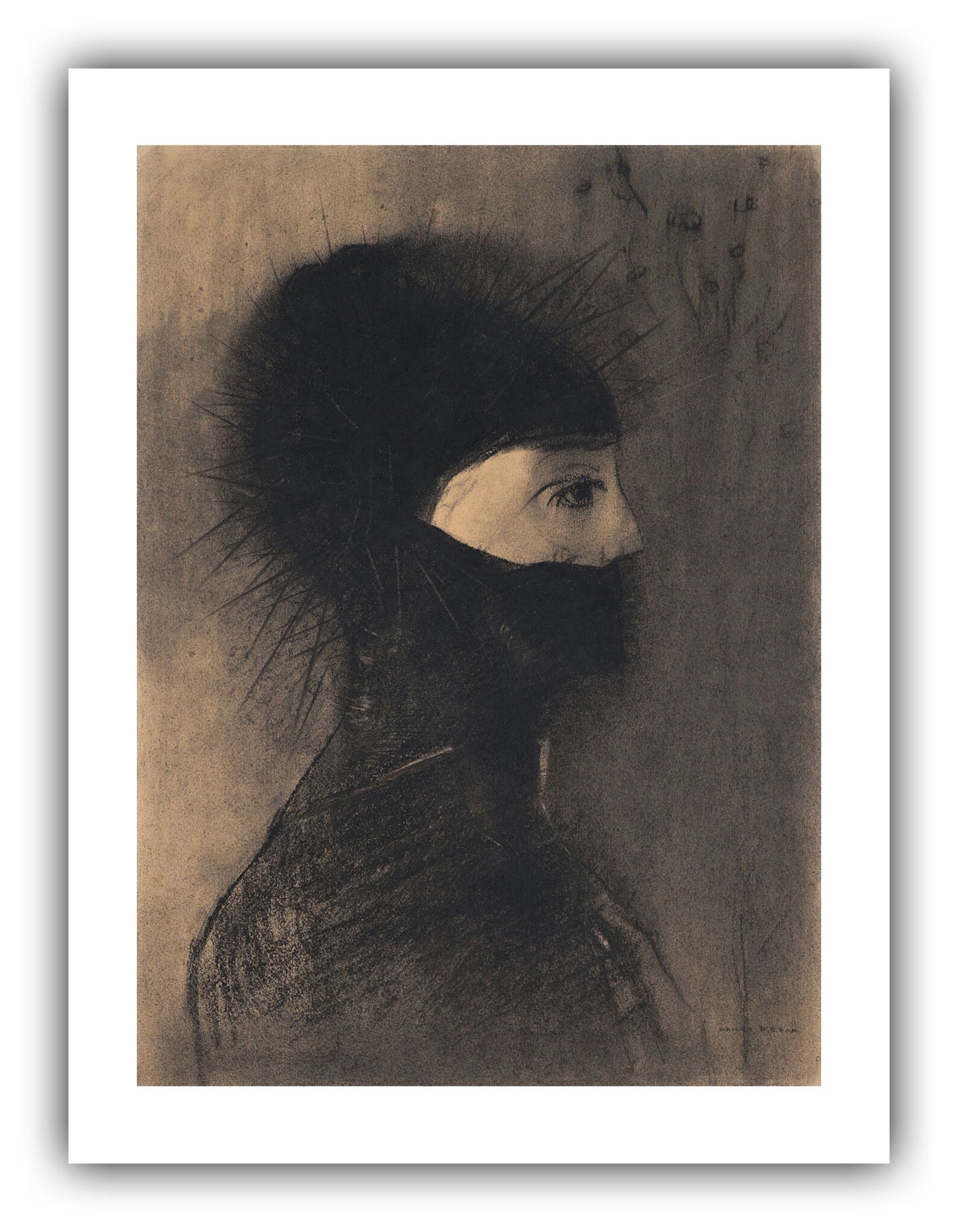 Odilon Redon : Armor (1891) - Giclee Fine Art Print - Etsy