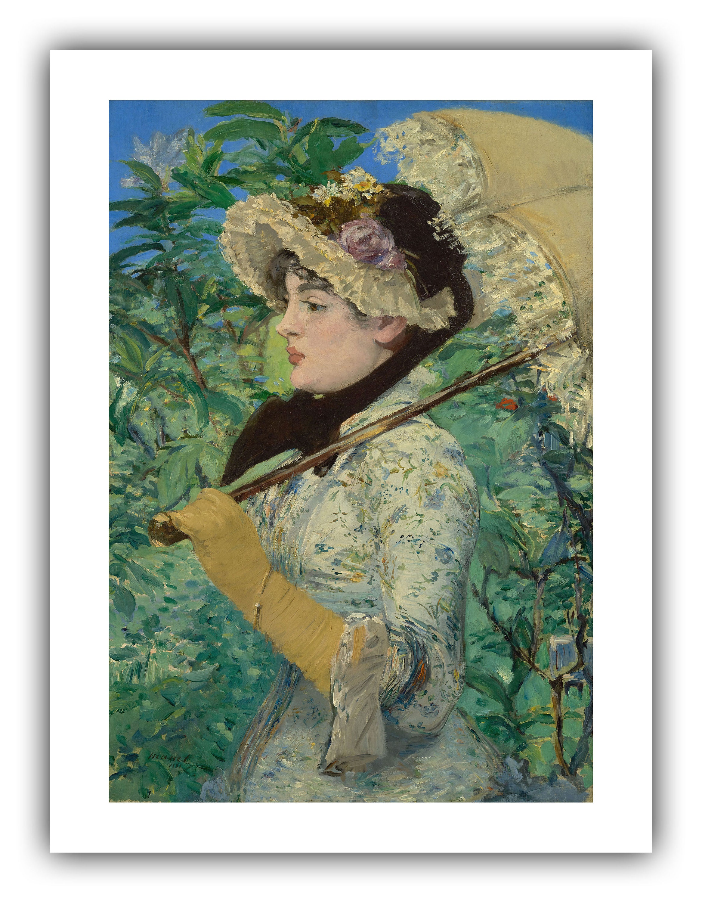 Edouard Manet : Jeanne (spring) (1881) - Giclee Fine Art Print - Etsy