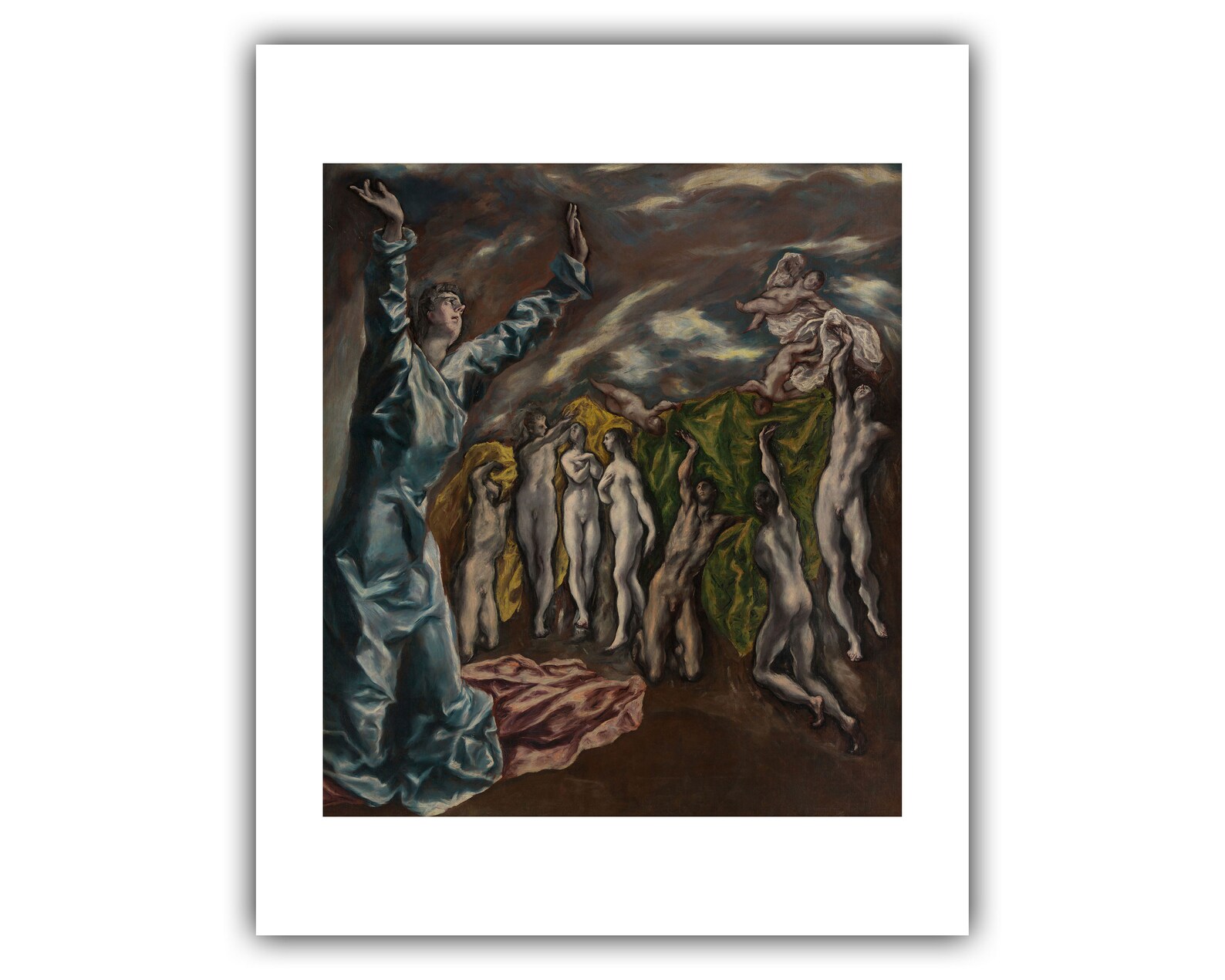 El Greco : the Vision of Saint John c. 1608-1614 | Etsy