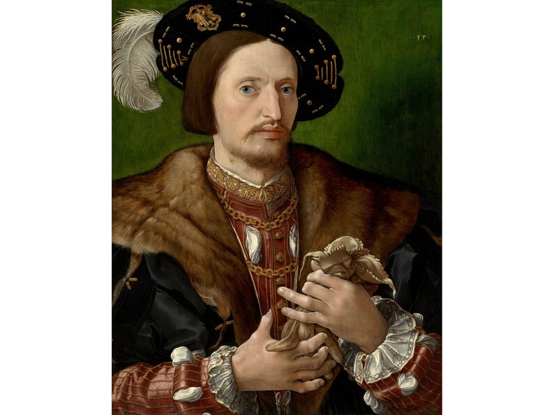 Jan Gossaert : Portrait of a Gentleman (c. 1530) - Giclee Fine Art ...