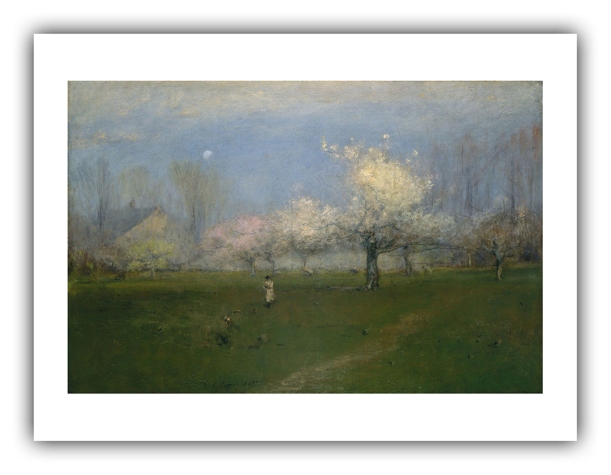 George Inness : Spring Blossoms Montclair New Jersey c. - Etsy France