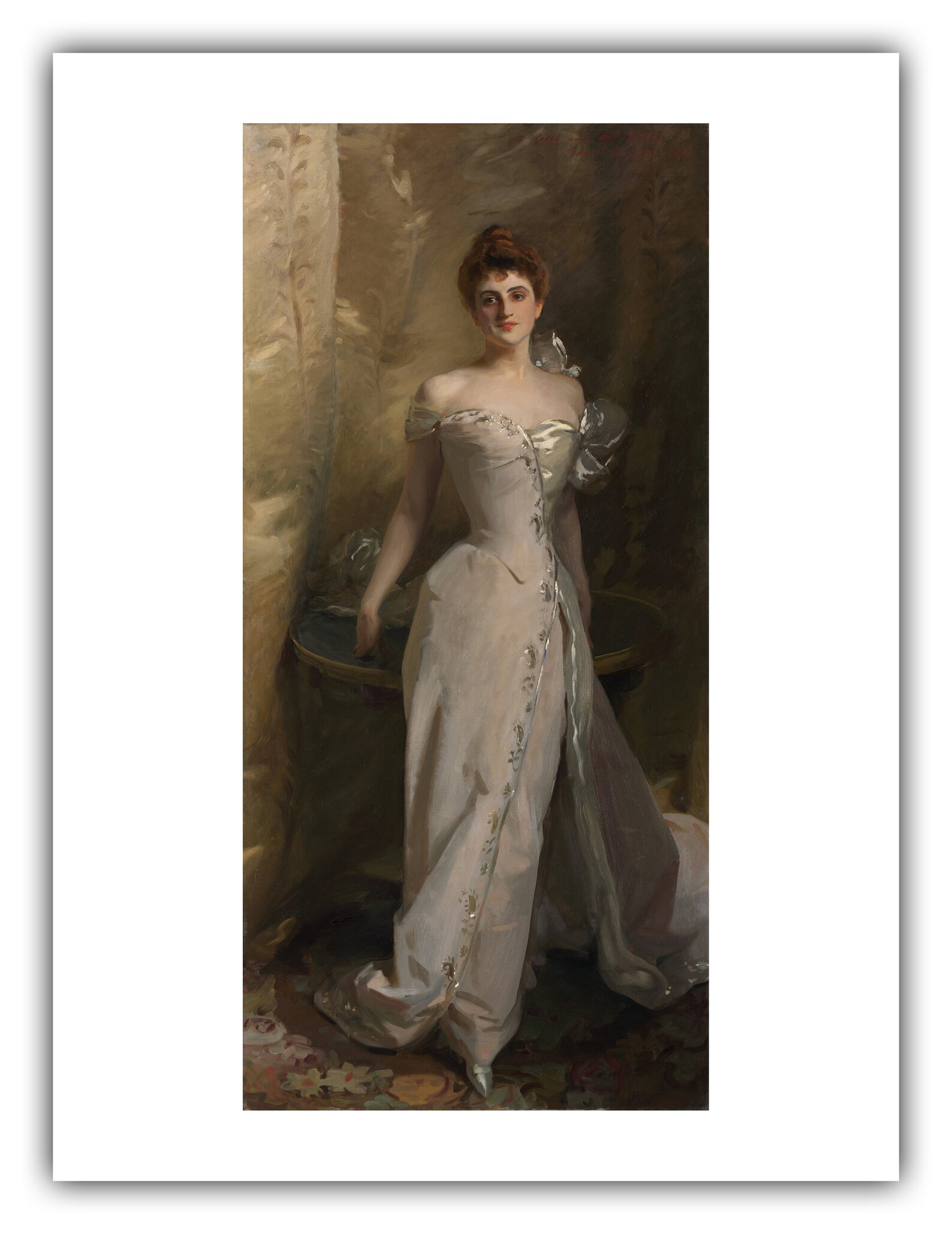 John Singer Sargent : Portrait of Lisa Colt Curtis 1898 - Etsy