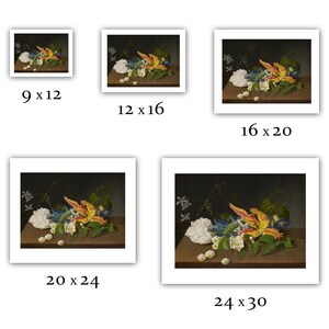 Anna Barbara Steiner : Flowers on the Table (1862) - Giclee Fine Art ...