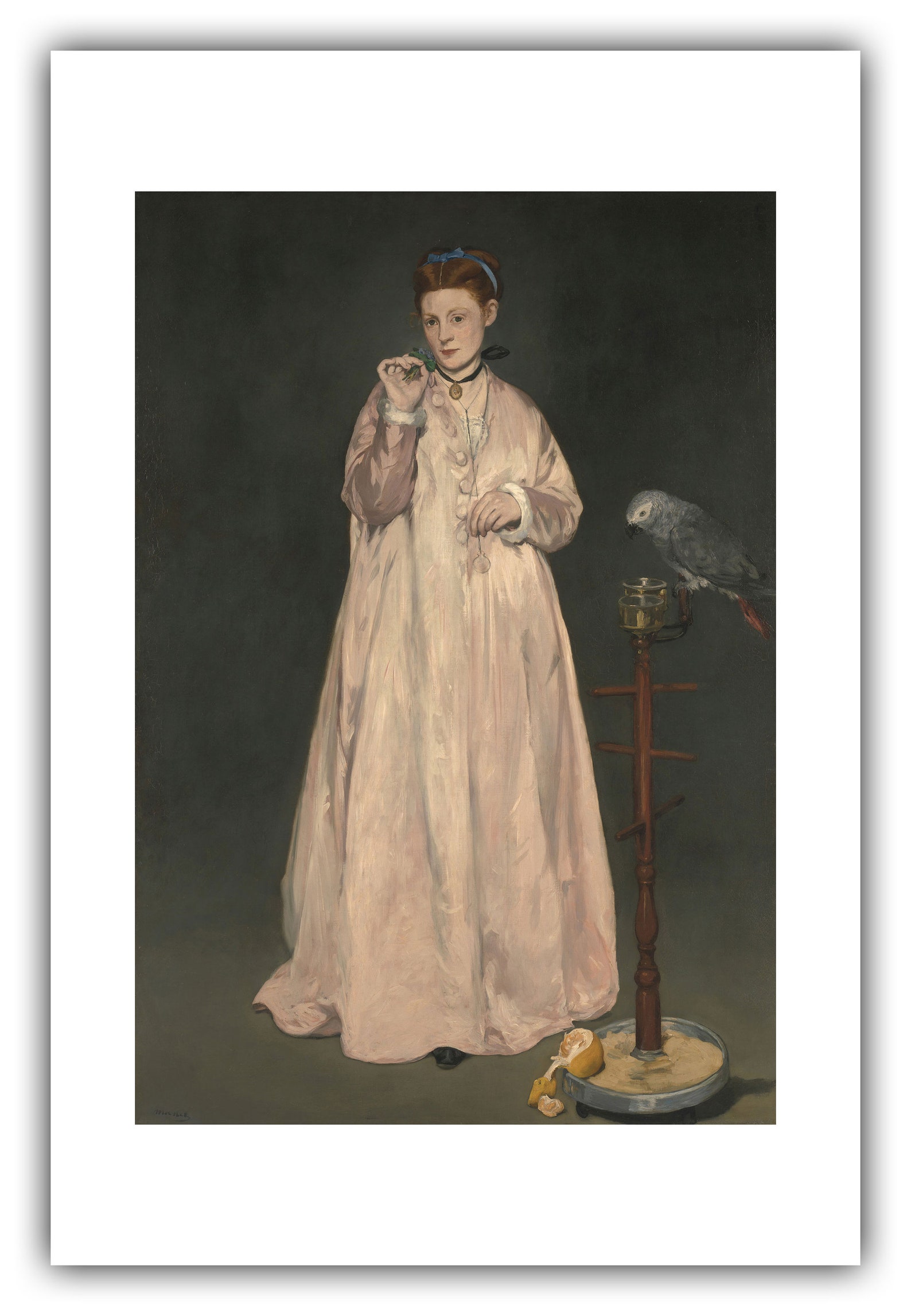 Edouard Manet : Young Lady in 1866 (1866) - Giclee Fine Art Print - Etsy