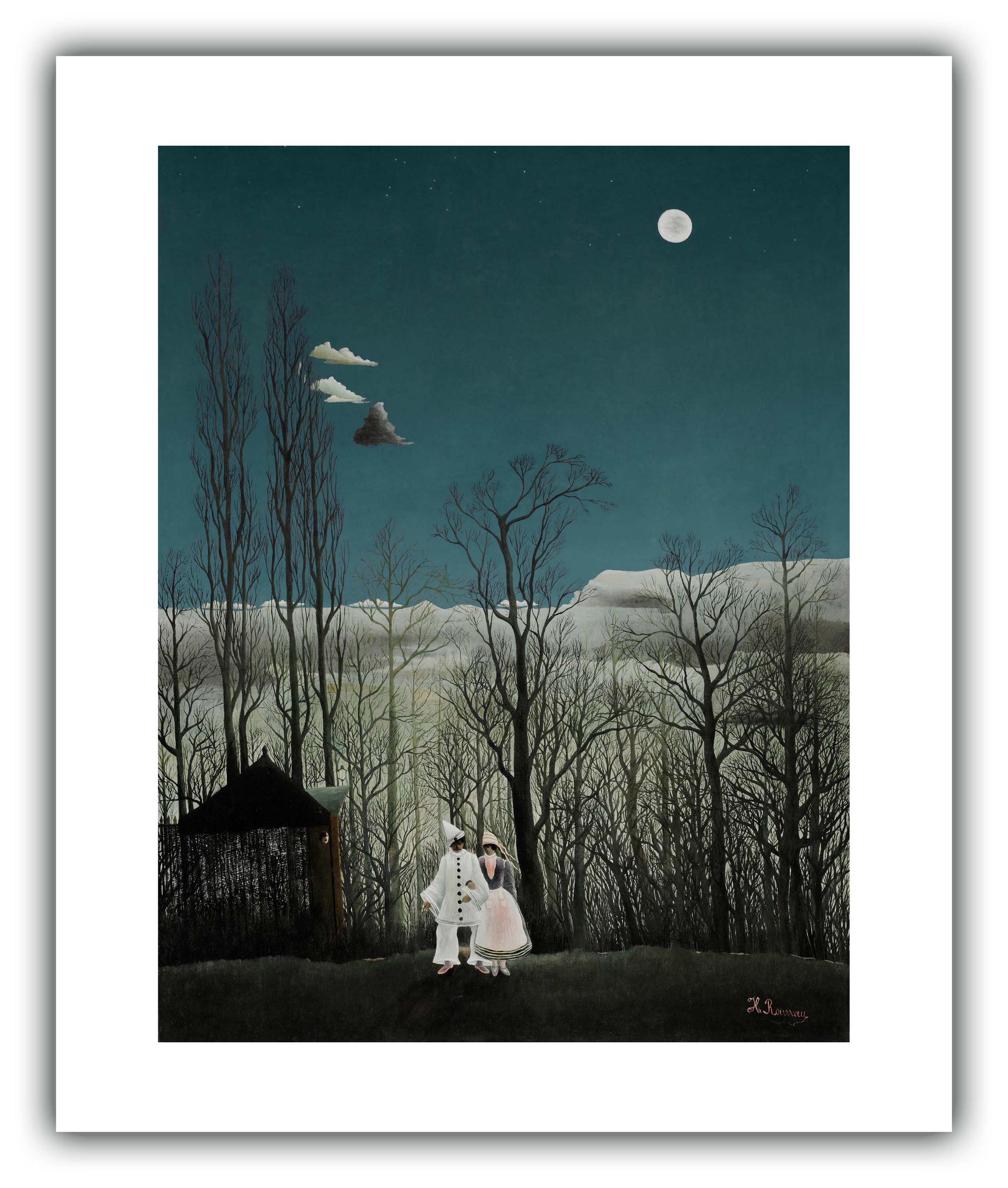 Henri Rousseau : Carnival Evening (1886) - Giclee Fine Art Print - Etsy