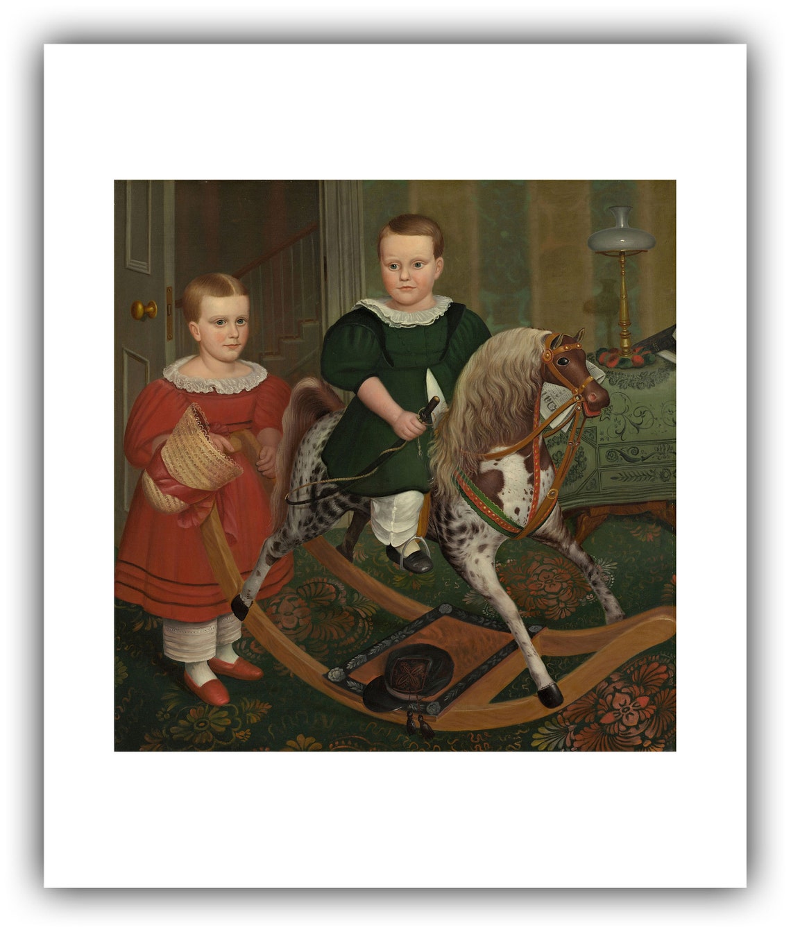 Robert Peckham : the Hobby Horse (c.1840) - Giclee Fine Art Print - Etsy