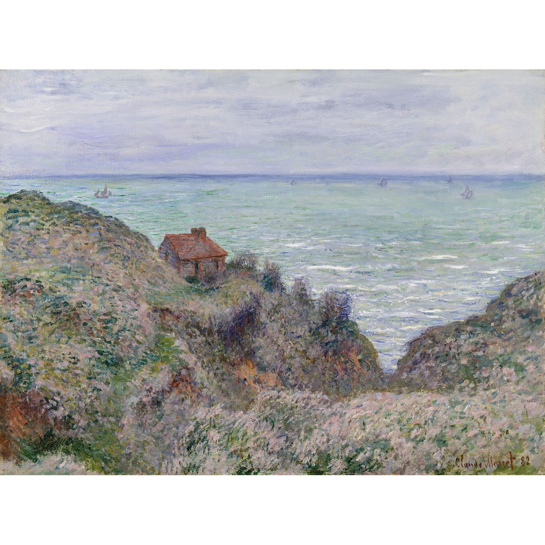 Claude Monet : Cabin of the Customs Watch (1882) - Giclee Fine Art ...