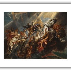 Peter Paul Rubens : the Fall of Phaeton (c. 1604/1605) - Giclee Fine ...