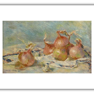 Pierre-auguste Renoir : Onions (1881) - Giclee Fine Art Print - Etsy