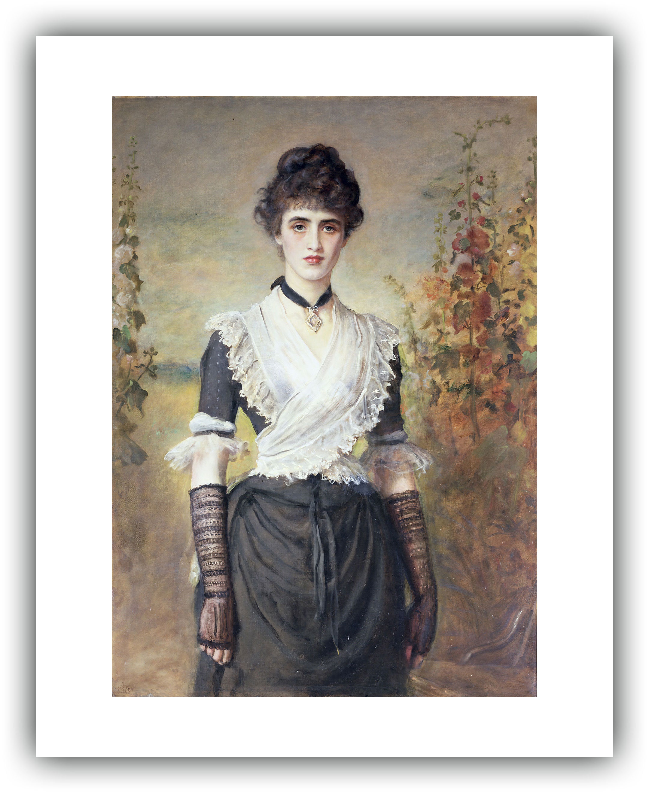 John Everett Millais : Il Penseroso (the Thoughtful One) (1887 ...