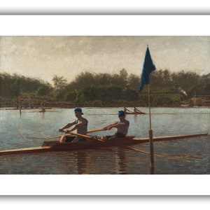 Thomas Eakins : the Biglin Brothers Turning the Stake (1873) - Giclee ...