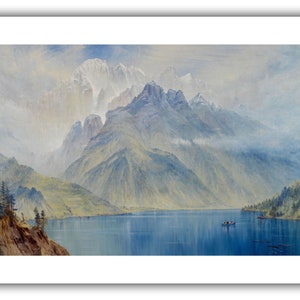 Elijah Walton : Monte Civetta, Italy (1867) - Giclee Fine Art Print - Etsy