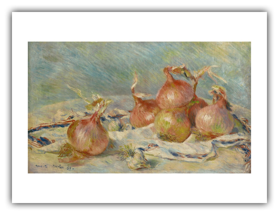 Pierre-auguste Renoir : Onions (1881) - Giclee Fine Art Print - Etsy
