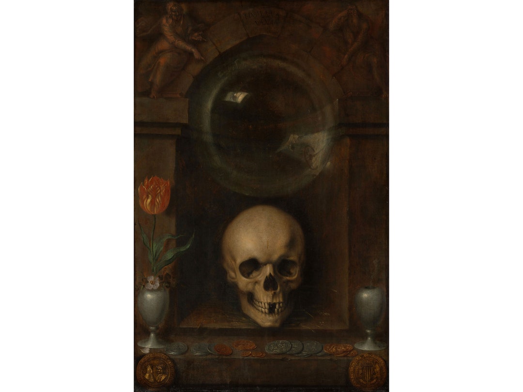Jacob (jacques) De Gheyn II : Vanitas Still Life (1603) - Giclee Fine ...