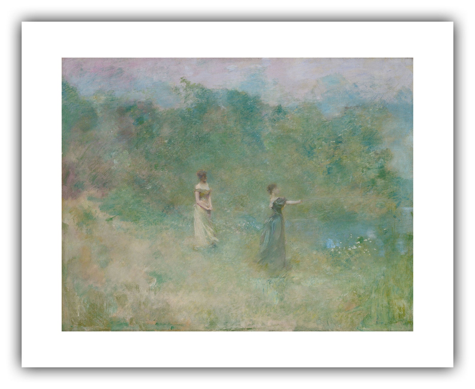 Thomas Wilmer Dewing : Summer (c. 1890) - Giclee Fine Art Print - Etsy