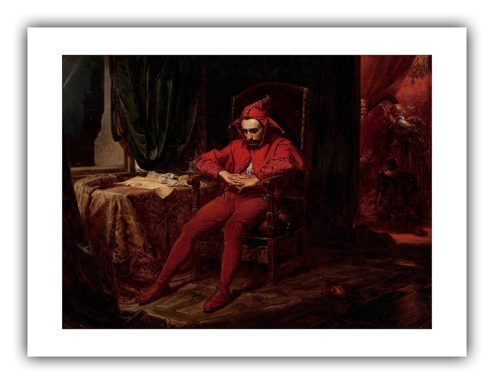 Jan Matejko : Stanczyk 1862 Giclee Fine Art Print | Etsy