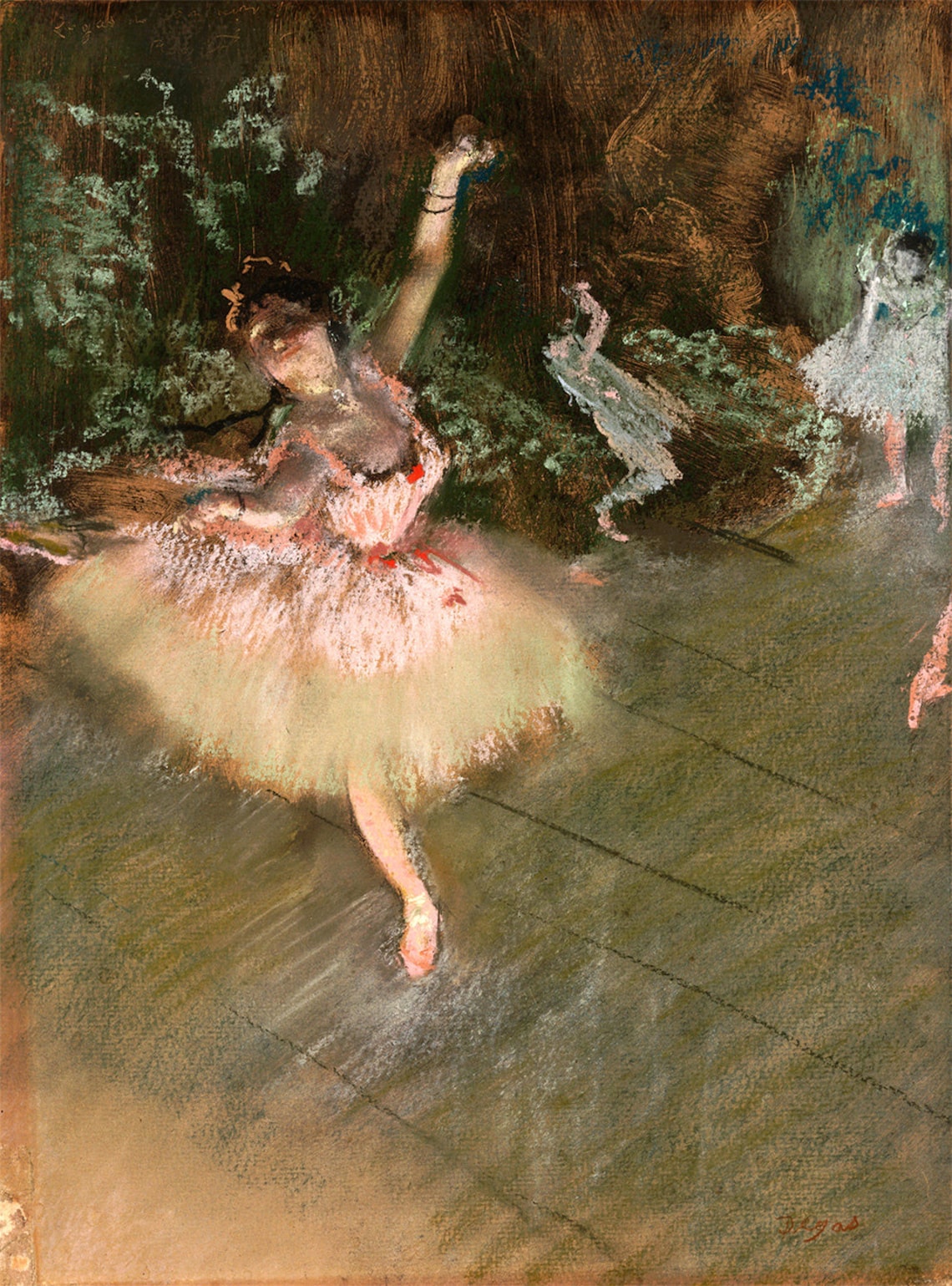 Edgar Degas : The Star Dancer on Stage | Etsy