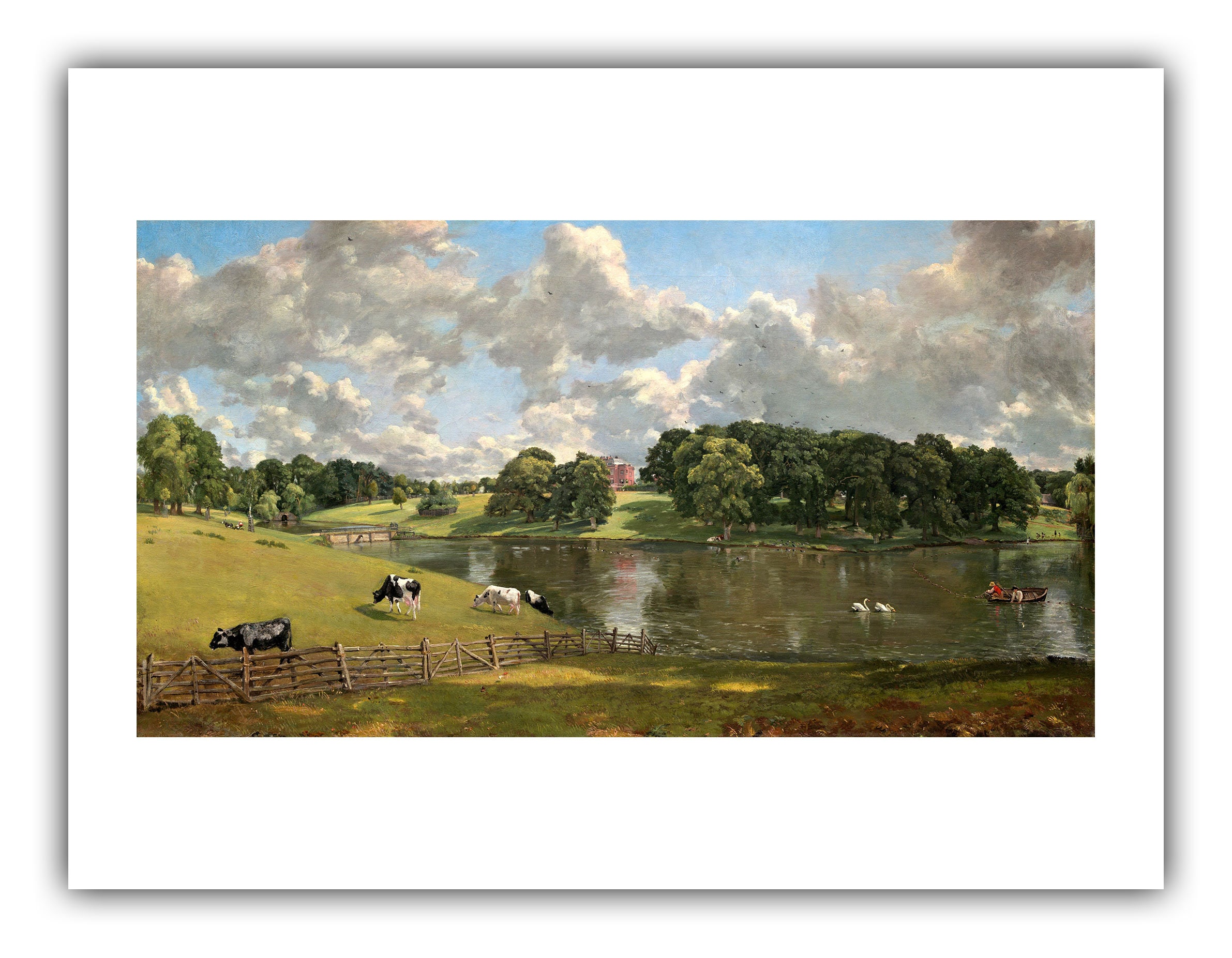 John Constable : Wivenhoe Park, Essex (1816) - Giclee Fine Art Print - Etsy