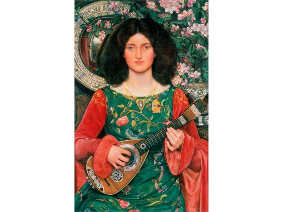 Kate Elizabeth Bunce : Melody musica 1895/1897 Giclee - Etsy