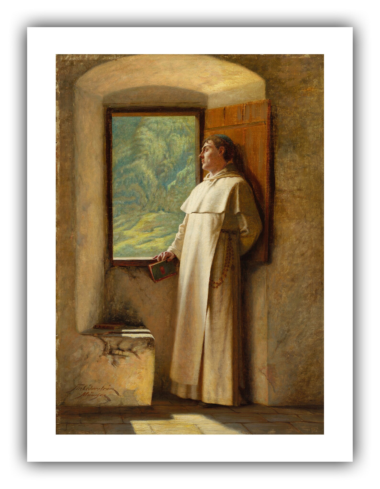 Ture Nikolaus Cederstrom : the Sunlight (1890s) - Giclee Fine Art Print ...