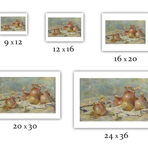 Pierre-auguste Renoir : Onions (1881) - Giclee Fine Art Print - Etsy