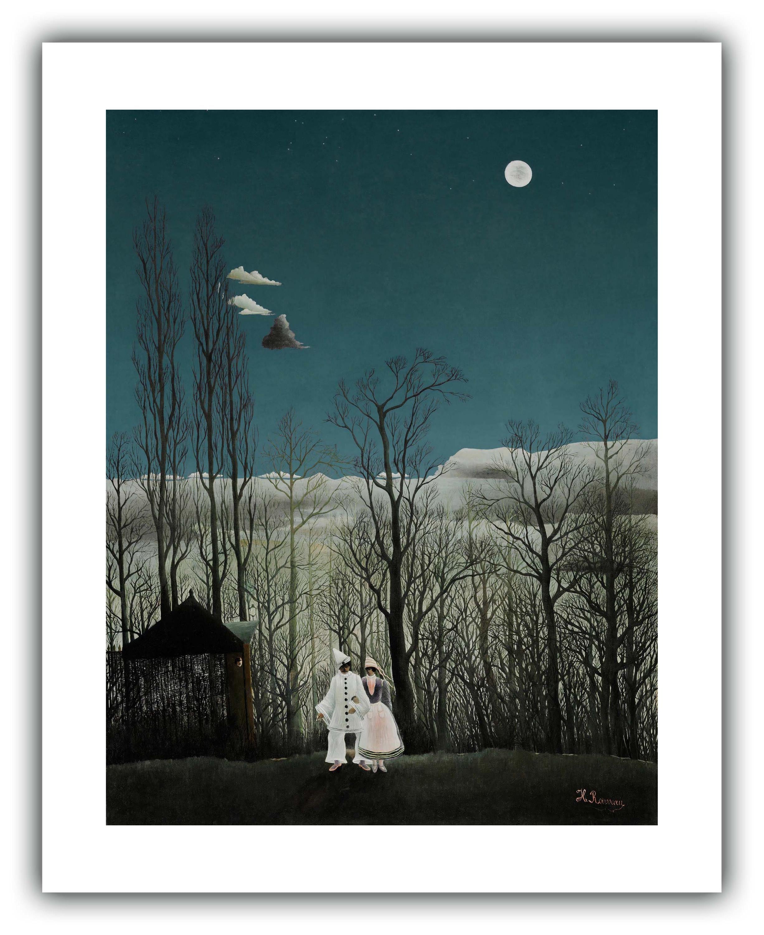 Henri Rousseau : Carnival Evening (1886) - Giclee Fine Art Print - Etsy